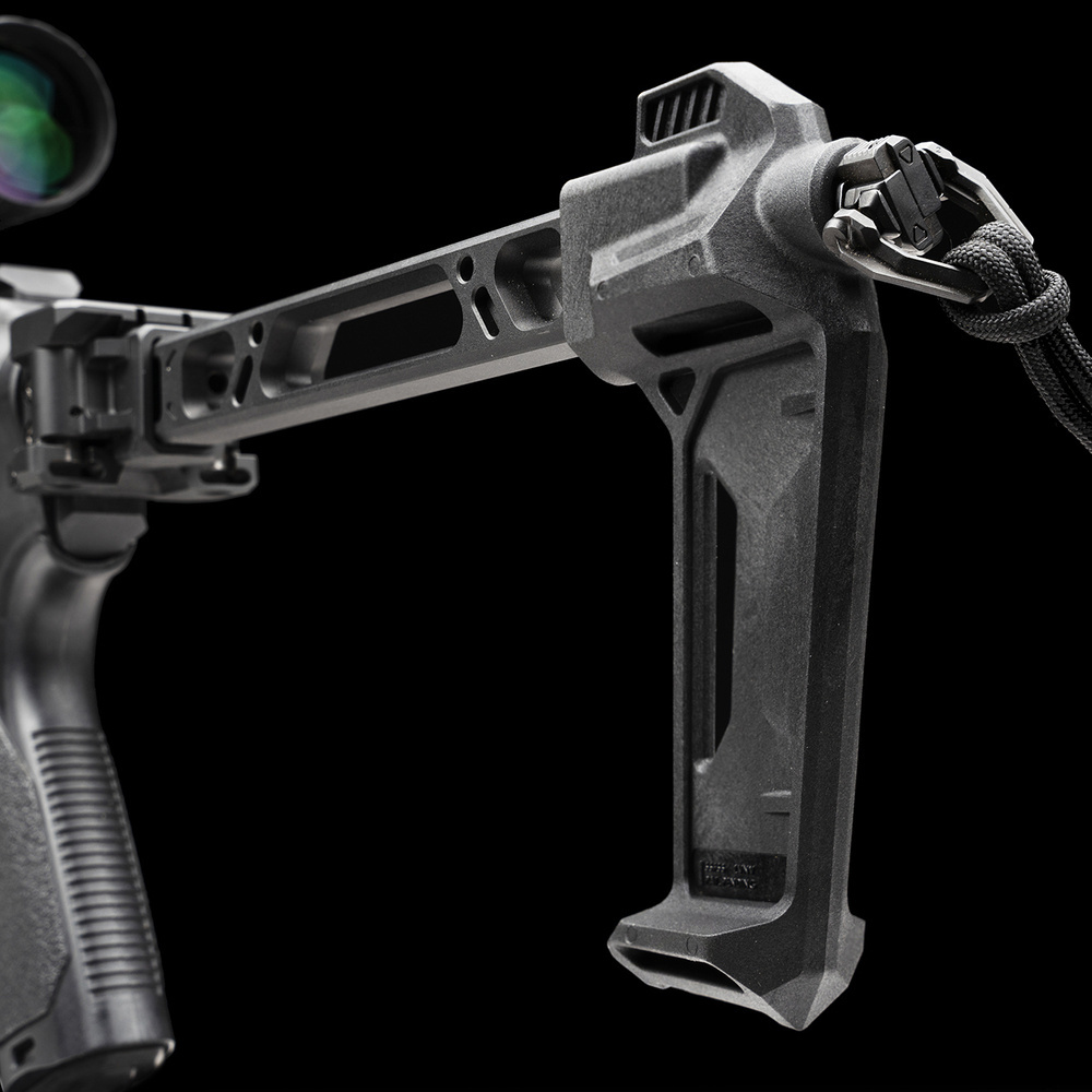 Kolba składana Strike Dual Folder Stabilizer QD Sling Czarna Strike ...