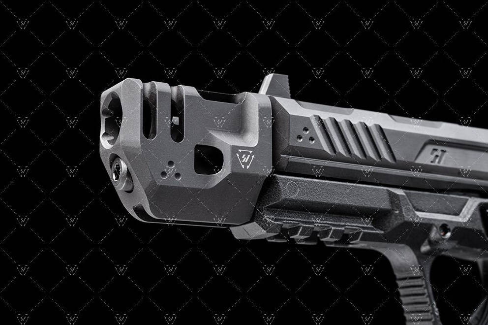 Strike Industries - Kompensator Mass Driver Comp do Glock 19 Gen3 ...