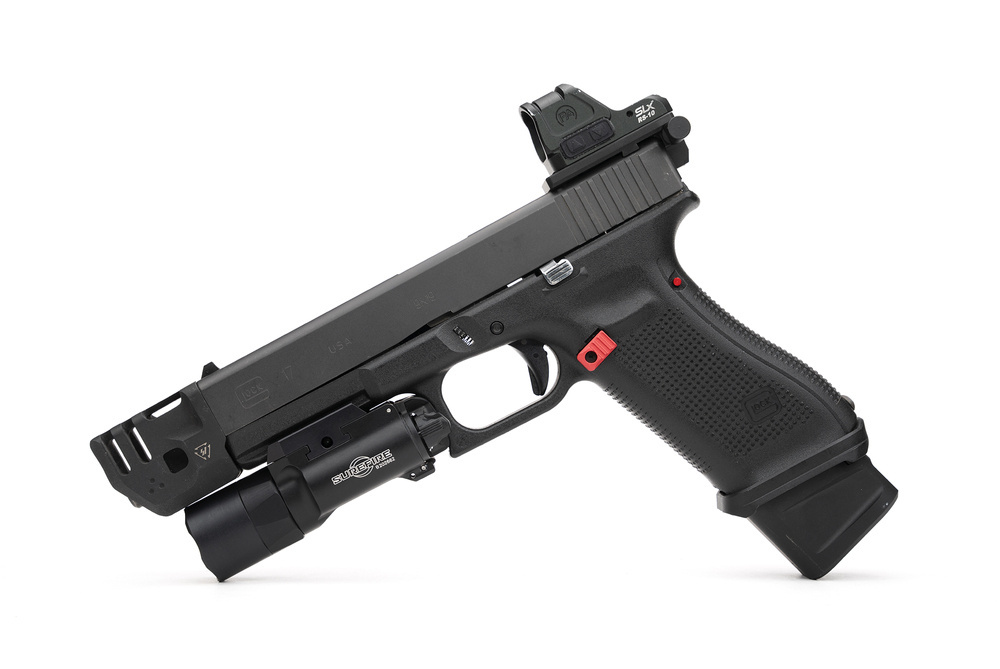 Montaż uniwersalny płytka pod kolimator MRDS Scorpion G-SURF dla Glock ...