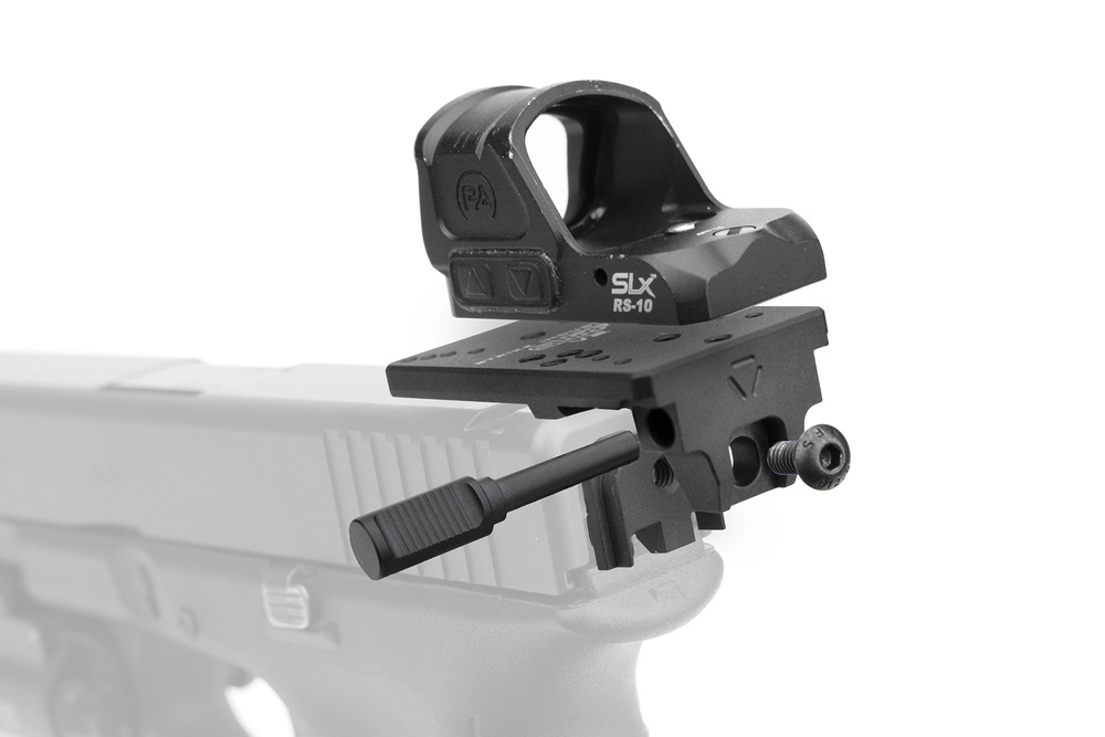 Montaż uniwersalny płytka pod kolimator MRDS Scorpion G-SURF dla Glock ...