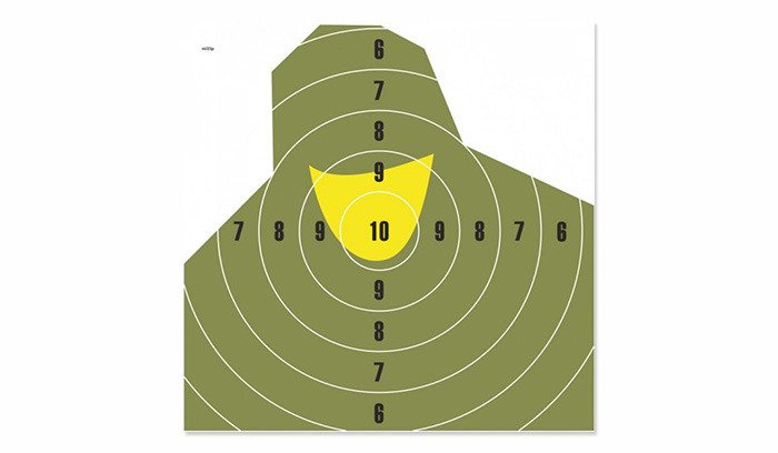 Tarcza strzelecka NT 23P Popiersie żołnierza - 10 szt. | Sklep ...