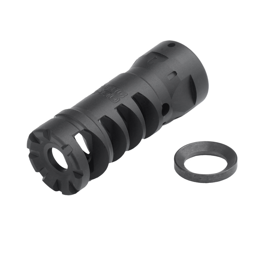 Kompensator AR15 Urządzenie wylotowe Tłumik Płomieni Mil-Spec 5,56 mm ...