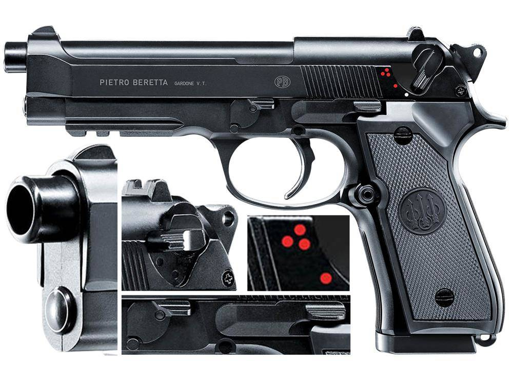 Umarex - Replika elektryczna pistoletu Beretta 92 FS A1 - AEP - 2.5872 ...